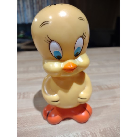 Toys | Vintage Tweety Bird Yellow Coin Bank 1978 | Poshmark